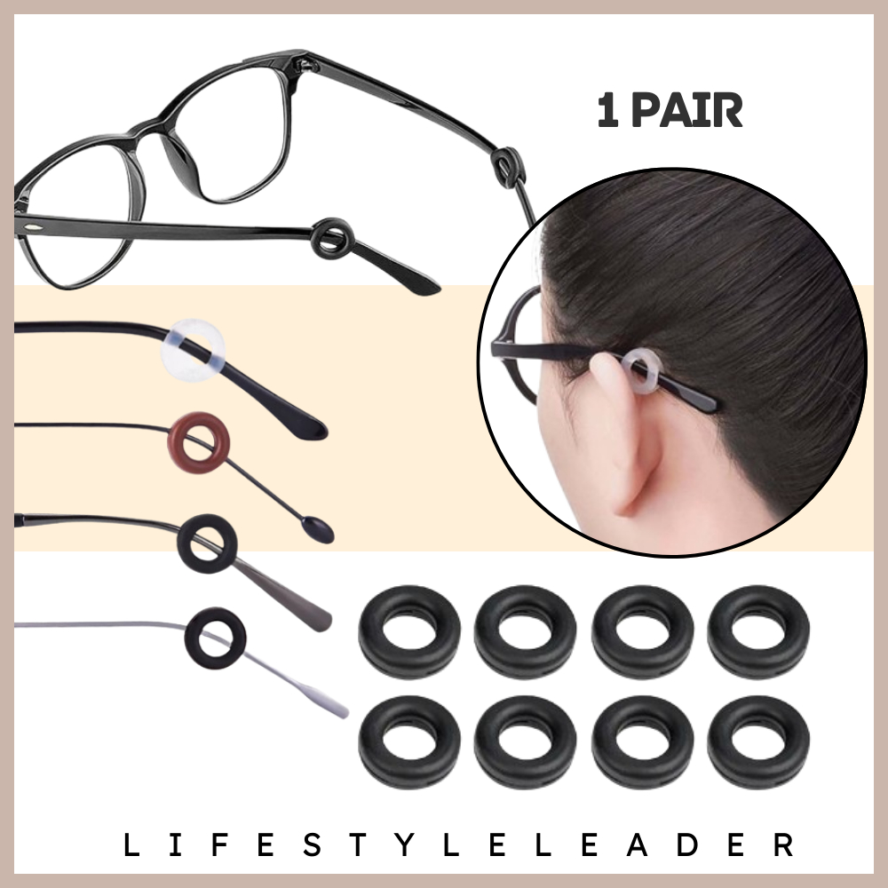 Anti Slip Glasses Ear Hook Silicone for Sport Spectacles Anti Slip Hook ...