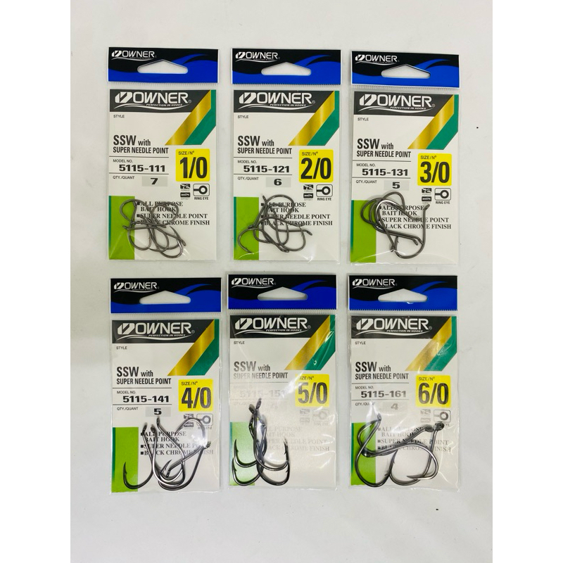 OWNER HOOK 5115（SUPER NEEDLE POINT） | Shopee Malaysia
