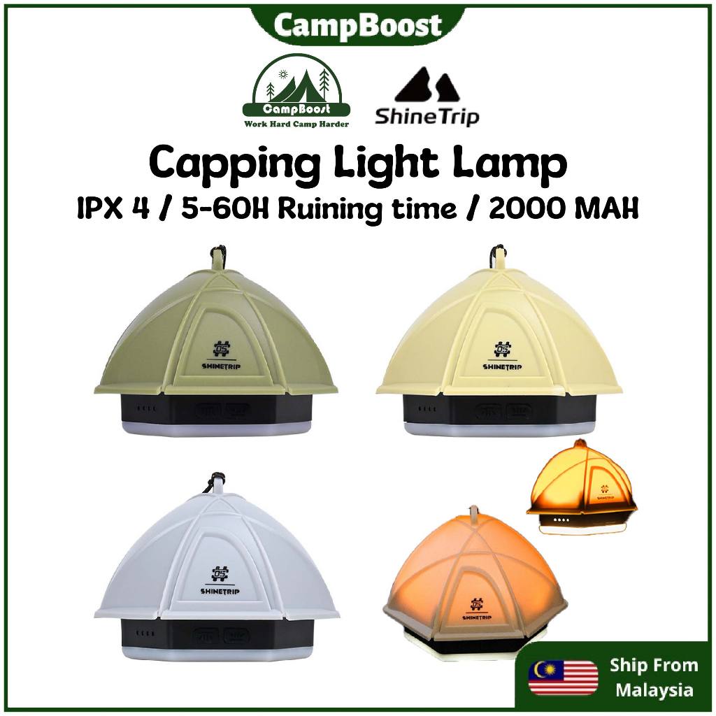 CampBoost SHINETRIP Capping Light Retro Lamp Led Light Lantern Light ...