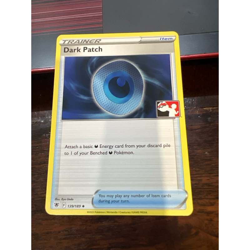 Pokemon Tcg - Dark Patch play stamp promo | Shopee Malaysia
