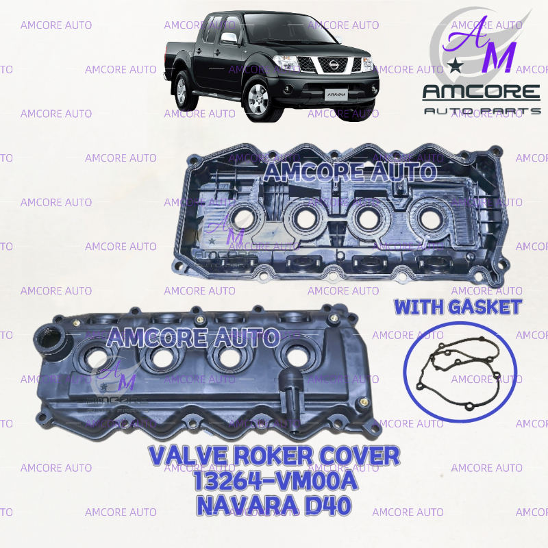 NISSAN NAVARA D40 - VALVE ROKER COVER / VALVE COVER / CYLINDER HEAD ...
