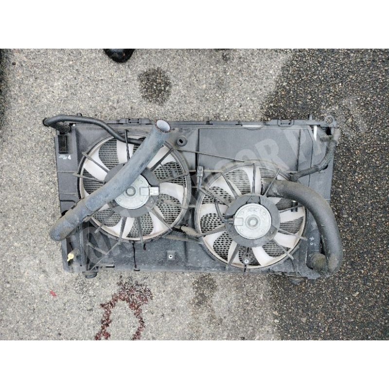 SET RADIATOR (KIPAS+KONDENSER+RADIATOR+HOUSING) 2AZ ACR50 USED JAPAN🇯🇵 ...