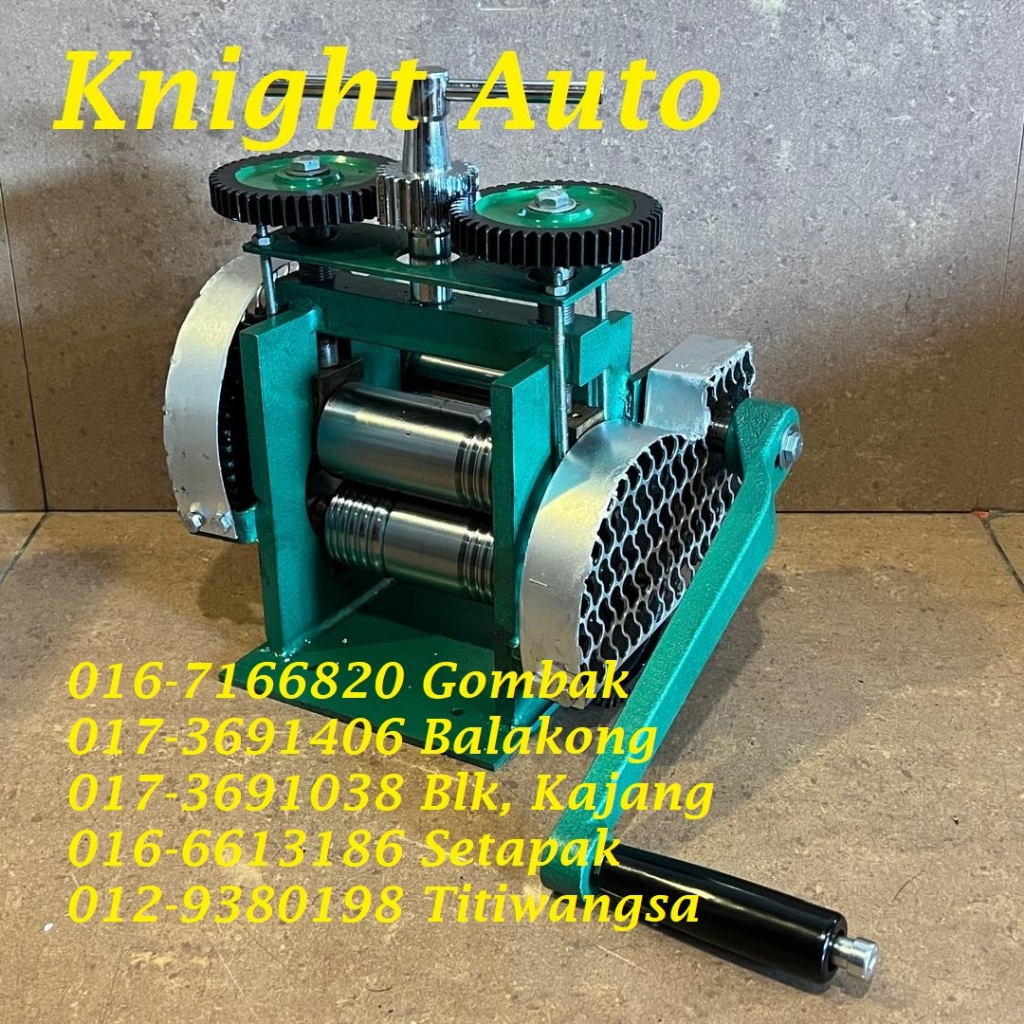 KGT Combination Rolling Mill Machine Manual Metal Rollers Flattening ...