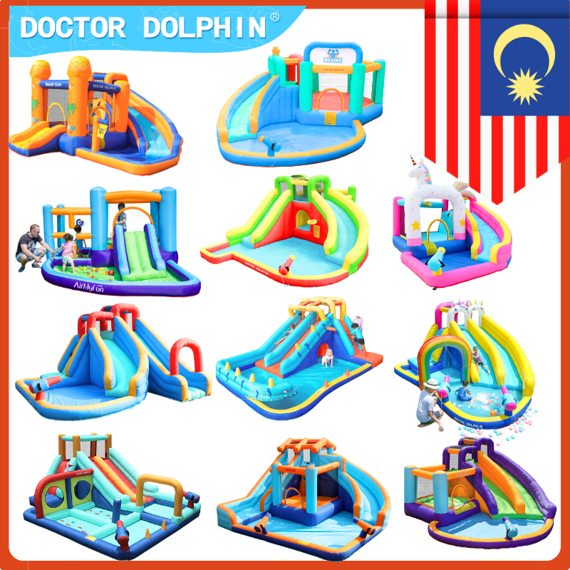 🔥New Spot🔥Inflatable slide Outdoor castle Children's inflatable slide ...