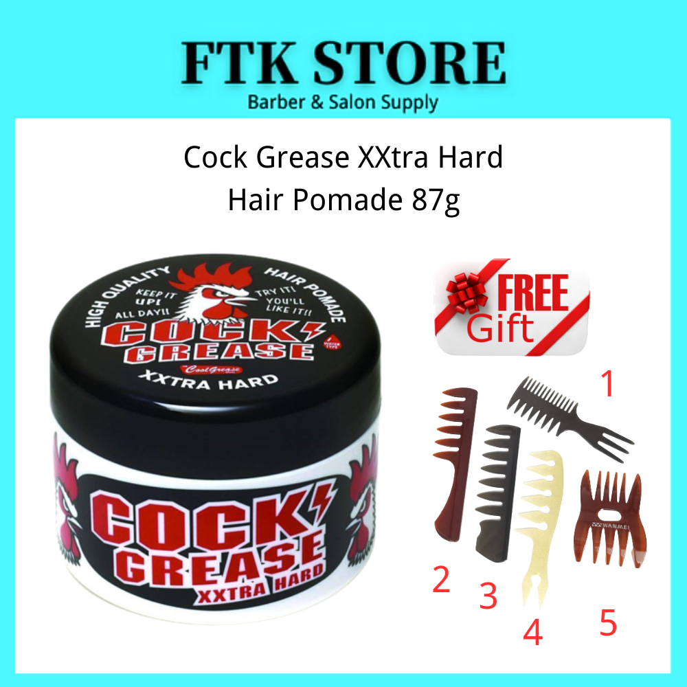 Cock Grease XXtra Hard Hair Pomade 87g | Shopee Malaysia