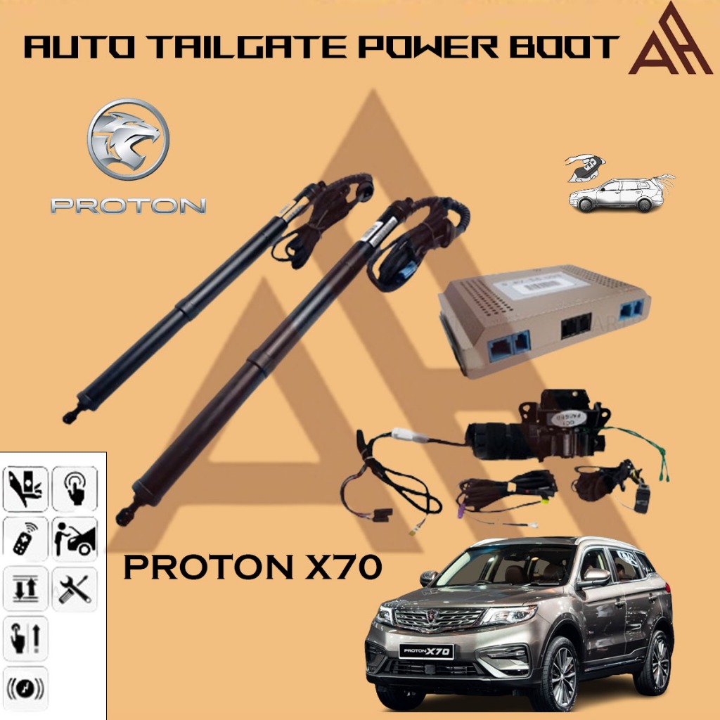 PROTON X70 Plug &Play Auto Tailgate Power Boot Soft Close Switch Foot ...