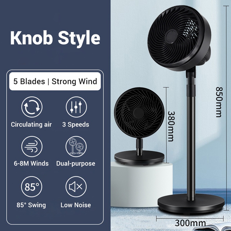 kipas berdiri Stand Fan Air Circulation fan three-speed air volume ...