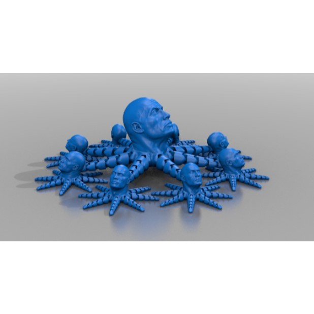 【3D Printing】《The Fractal Roctopus_ Johnson》～ 3D STL File for PLA ABS ...