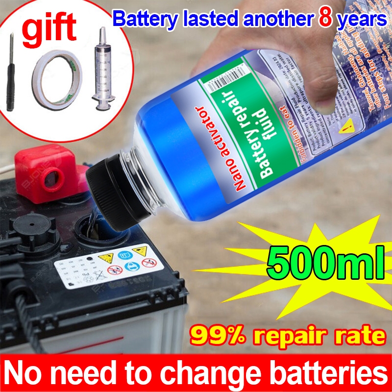 【Battery lasts another 10 years】battery repair liquid car battery water ...