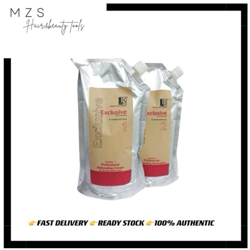 JS Exclusive Professional Rebonding Cream (System I) + Professional ...