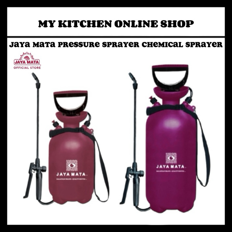 Jaya Mata 5LTR & 8Ltr Pressure Sprayer(JM14 & JM15)Pum Racun_Hand Pump Sprayer_Chemical Sprayer ...