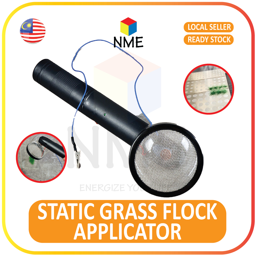 Static Grass Machine Flocking Handheld Static Grass Flock Applicator Machine For Diorama Model ...