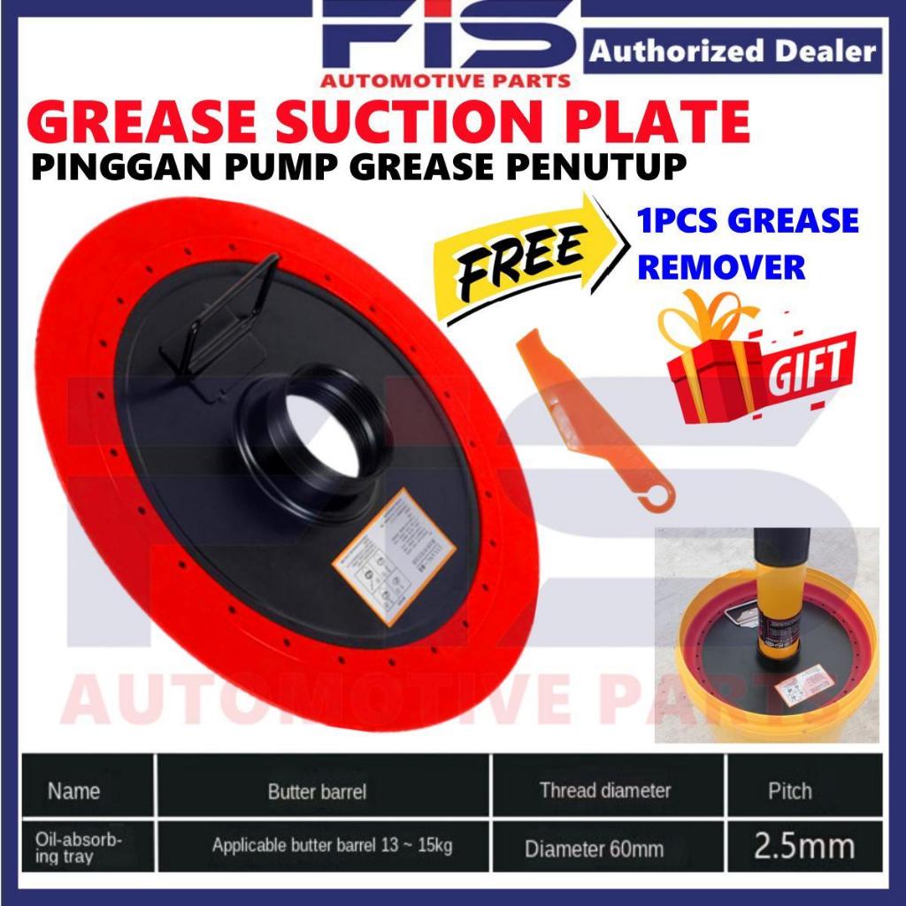 FIS Universal Grease Gun Grease Suction Plate for Backhoe Excavator ...