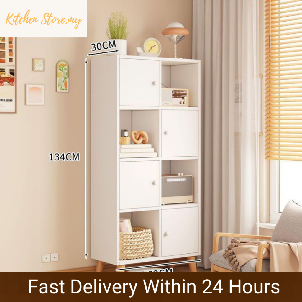 Modern Cabinet Modern Rack Bookshelf Rak Buku Rak Hiasan Kabinet Hiasan ...