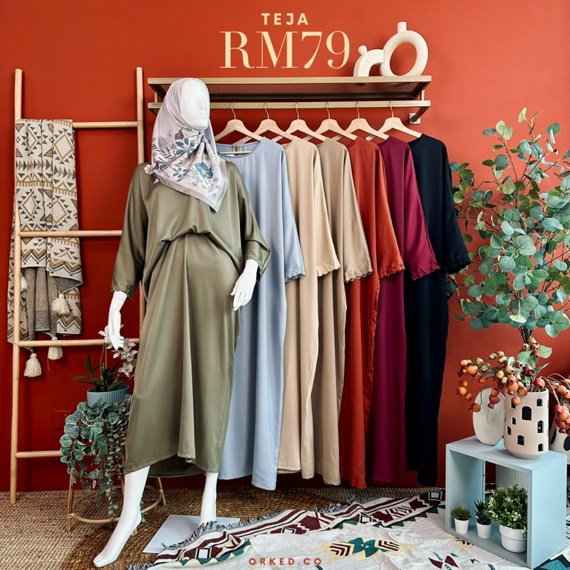TEJA BY BUTIK ORKED.CO | Shopee Malaysia