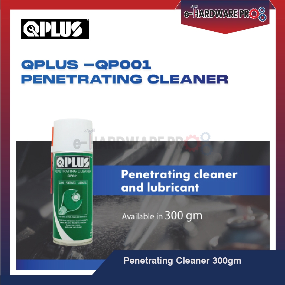 Qplus Penetrating Cleaner 300gm Part Cleaner Spray Grease Cleaner Rust ...