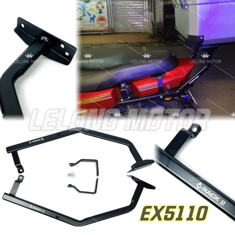 EX5 110 EX5 110 DREAM MONORACK J Heavy Duty Honda EX5110 EX5 110 TOP BOX RACK | Shopee Malaysia