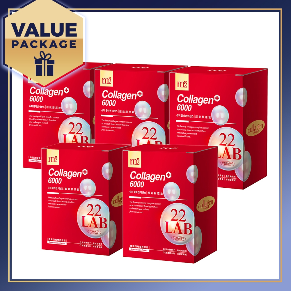 M2 22Lab Super Collagen Drink 8s/Vitamin C 30s/3800+Ceramide 8s ...