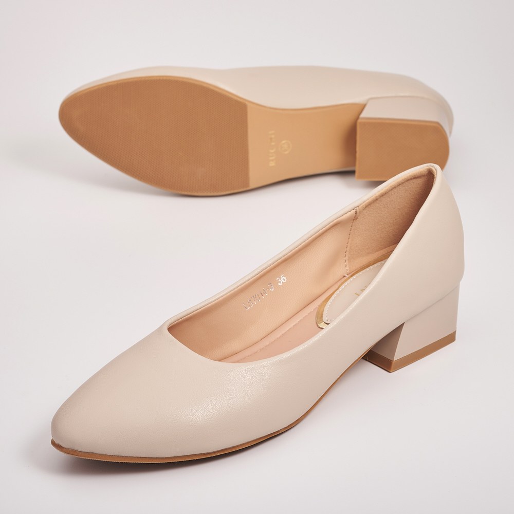 RUCINI Ladies Block-Heeled Court Shoes RLSH-LS7014 | Shopee Malaysia