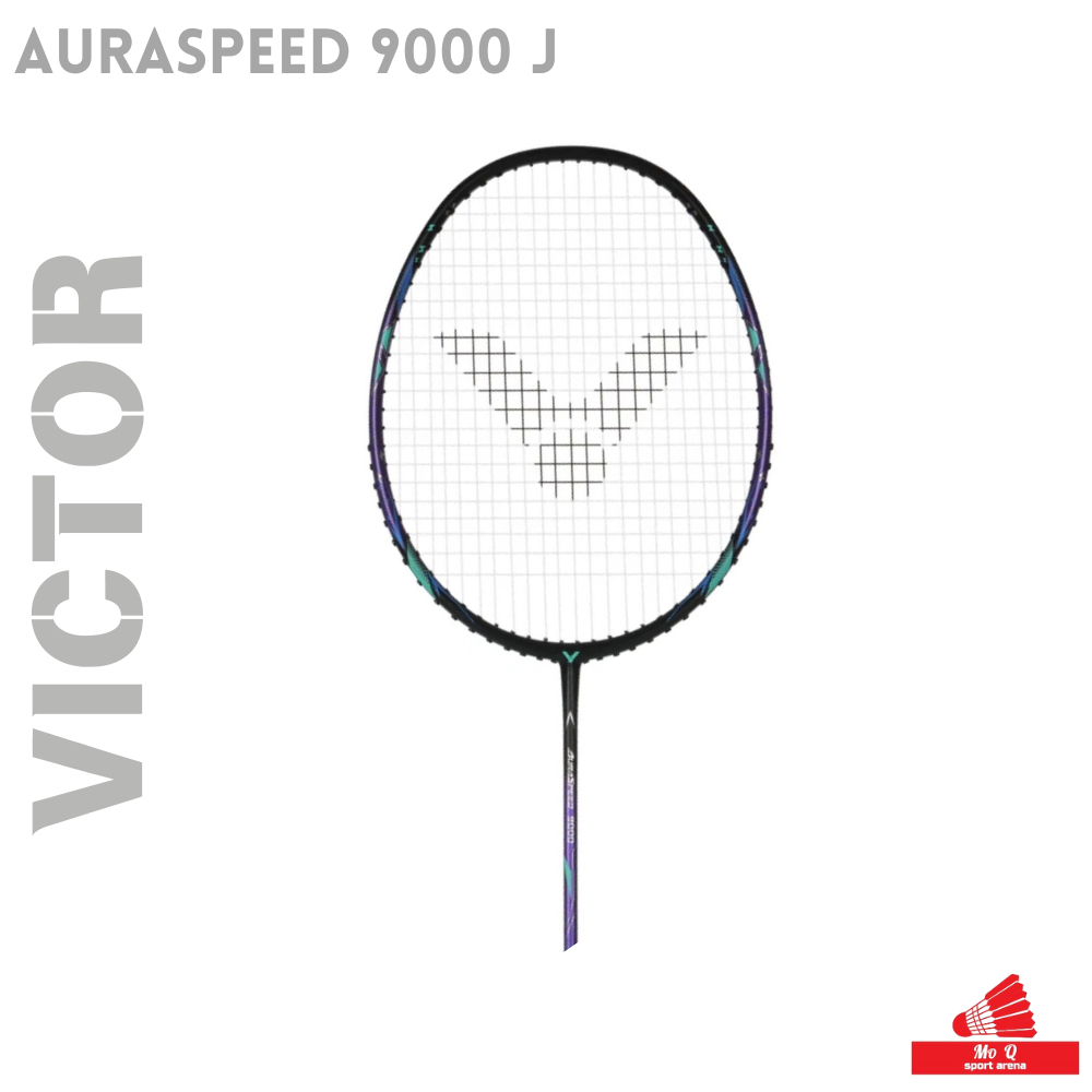 VICTOR AURASPEED 9000 J (Frame Only) FREE 1x FELET STRING & 1x APACS ...