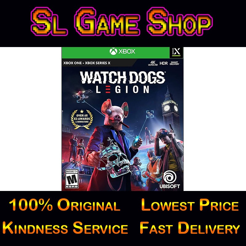 Watch Dogs Legion (Xbox One/Xbox Series X/S Original Game) | Shopee ...