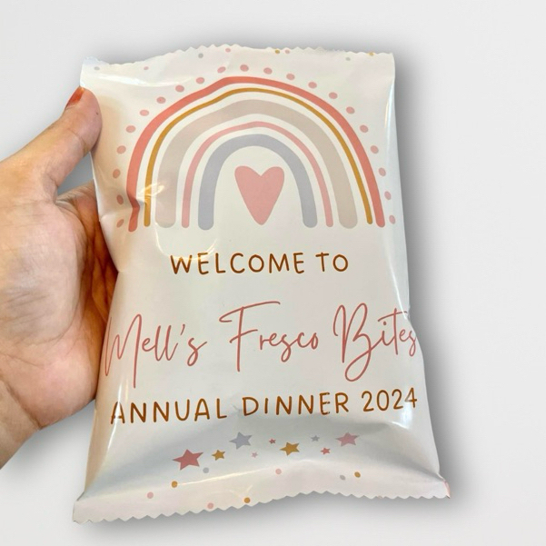 Chip Bag Style Goodies Bag for Doorgift Birthday Wedding Events ...
