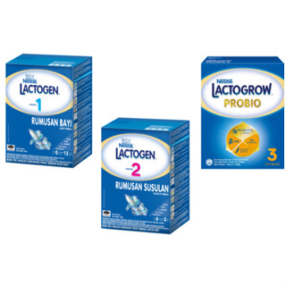 Nestle Lactogen Baby Formula 1/2 (650g) /LACTOGROW PROBIO 3 (2x600kg ...