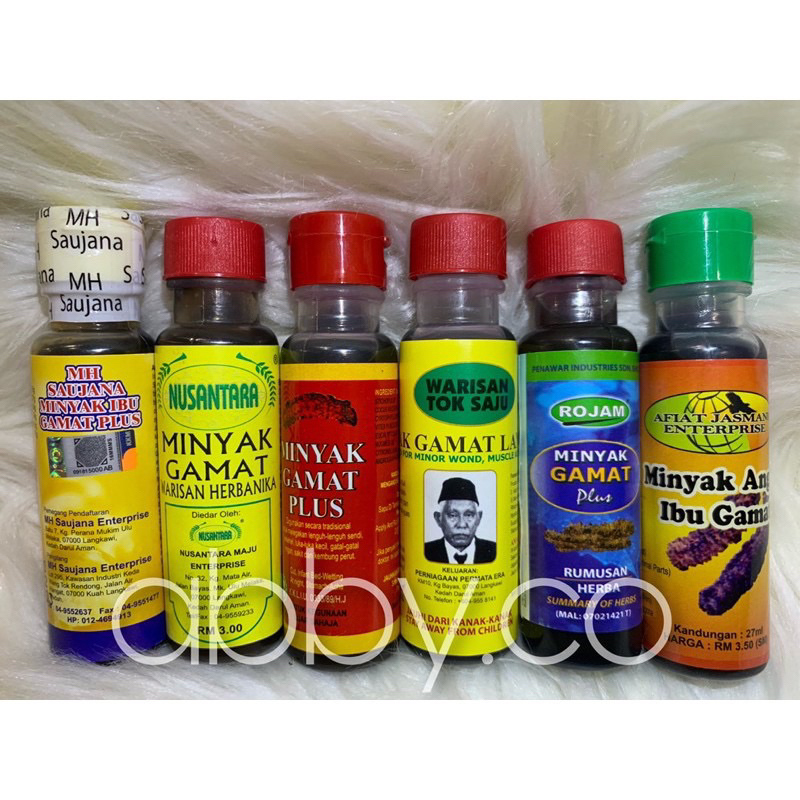 MINYAK GAMAT LANGKAWI 💯 COMBO MIX SET | Shopee Malaysia
