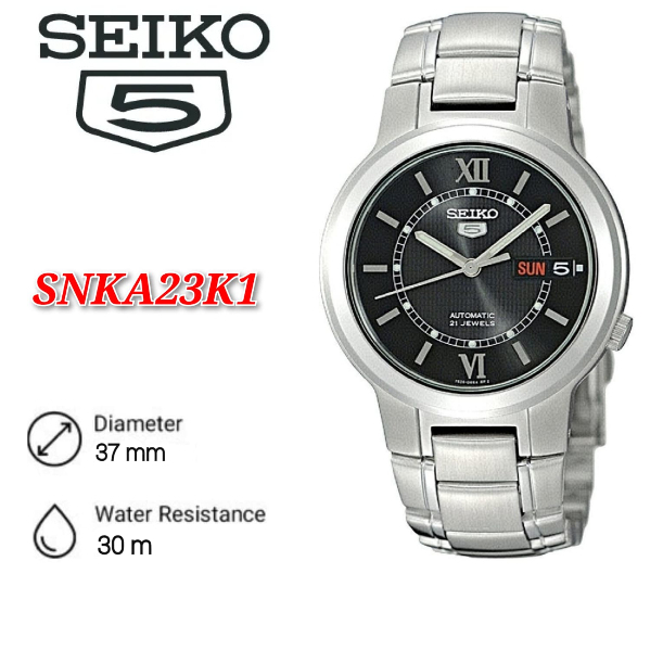 Seiko 5 Automatic 21 Jewels SNKA23K1 Mens Watch | Shopee Malaysia