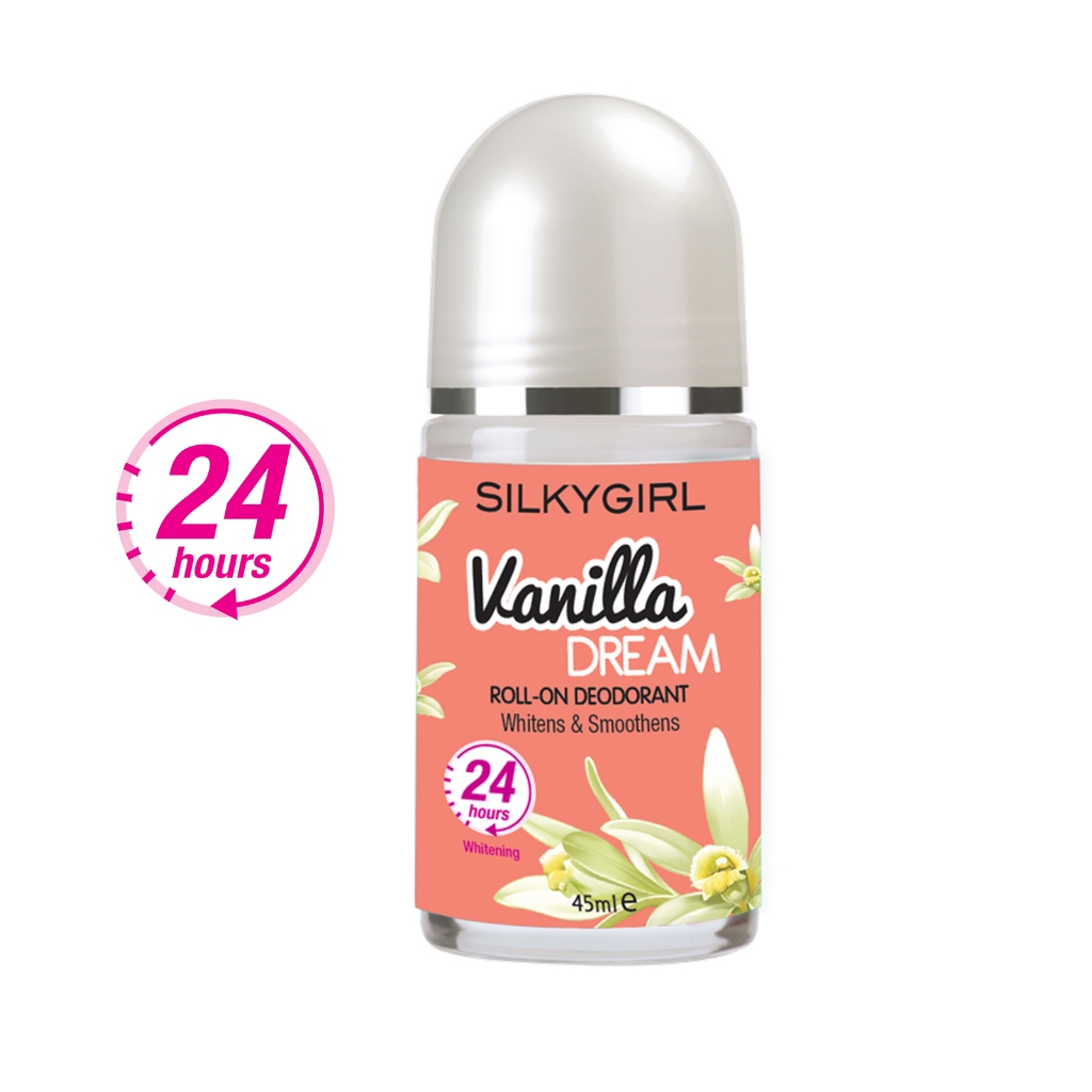 *SILKYGIRL* Deodorant Roll On 45ml (SweetHeart), (Always), (Loving You ...