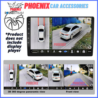 360° CAM SONY★ SOUNDSTREAM ★ Car Camera 3D Seamless Surround View ...