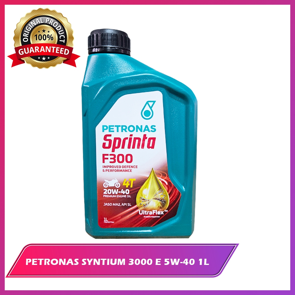 PETRONAS SPRINTA F300 SAE 20W-40 SL (1L) | Shopee Malaysia