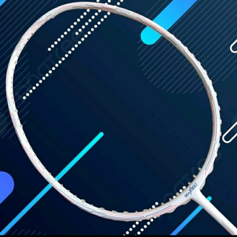 maxbolt superstar LT raket badminton original head heavy badminton racket max tension 30lbs ...