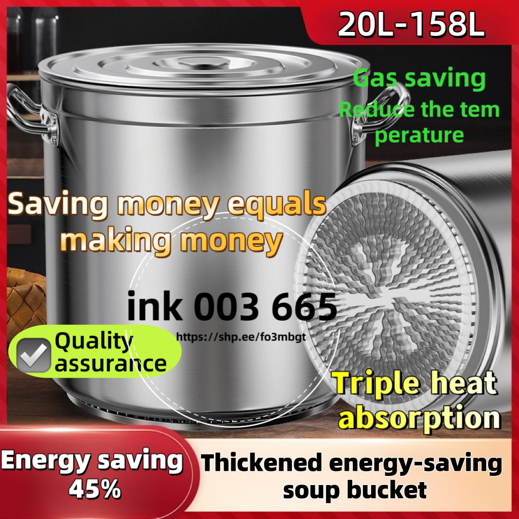 stainless steel pot 304 stainless steel cooking bucket, energy-saving ...