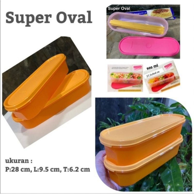 Tupperware Modular Super Oval 900ml | Shopee Malaysia