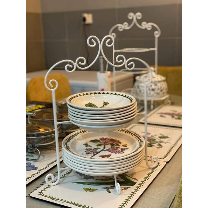 2 Tier Plate Stand/Holder (Offer Price) | Shopee Malaysia