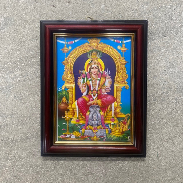 Mariamman Photo frame | Hindu god photo frame | Sami Photo | 5x7Cm ...
