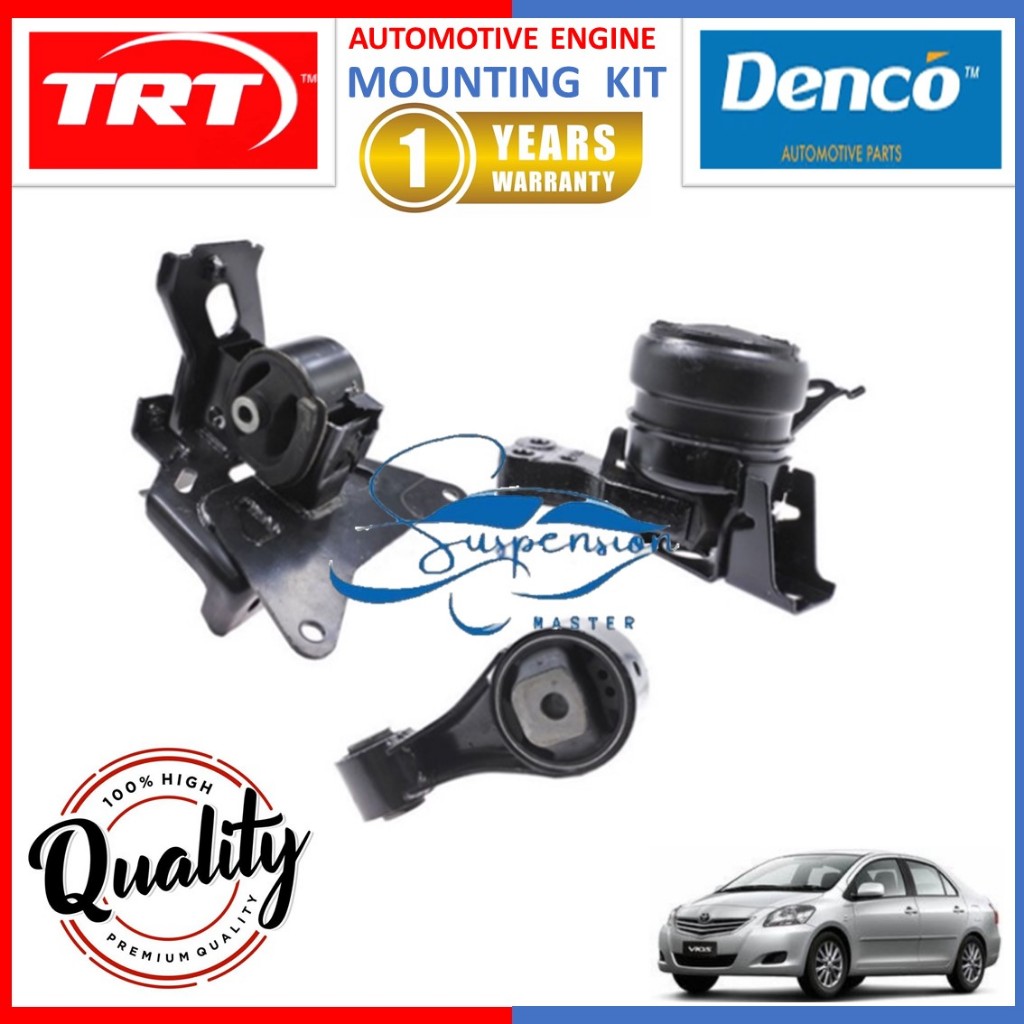 1 SET TRT DENCO (RANDOM) BRAND ENGINE MOUNTING - TOYOTA VIOS NCP93 1 ...