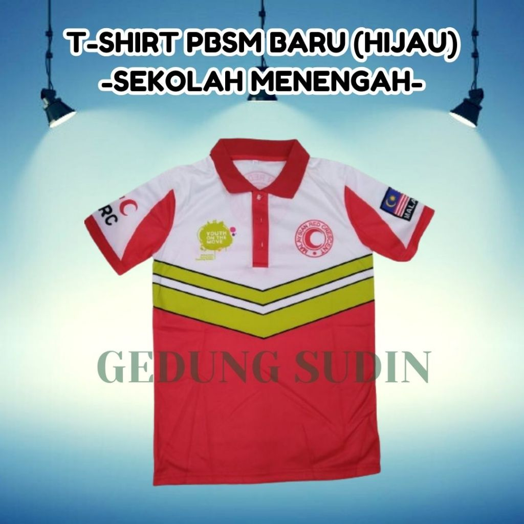 BAJU T-SHIRT UNIFORM SEKOLAH PBSM BARU HIJAU (SEKOLAH MENENGAH) GS - 276 | Shopee Malaysia