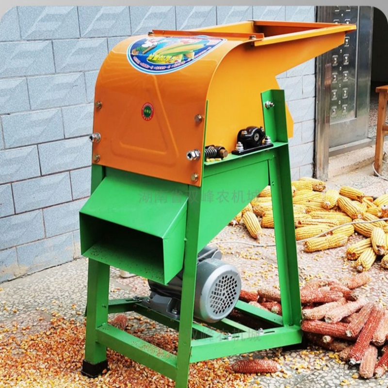 220V corn thresher household small large fully automatic hand-cranked ...