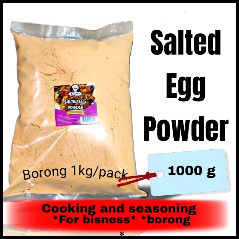 Salted Egg Powder Borong 1 Kg Serbuk telur asin borong (untuk peniaga ...