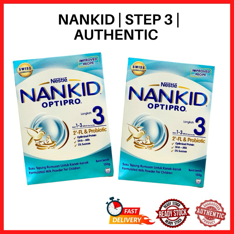Nestle NANKID Optipro Step 3 150g (1-3 years) | Shopee Malaysia