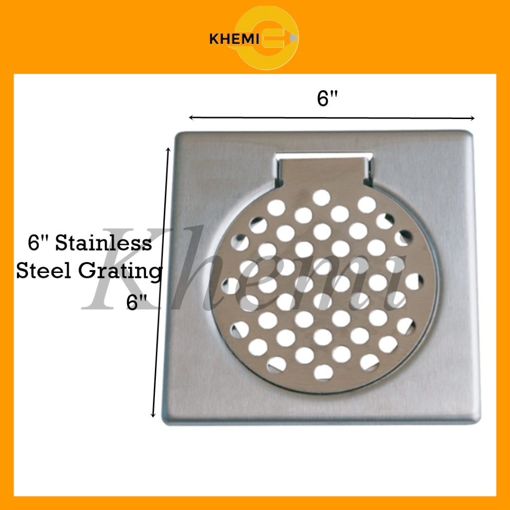 Stainless Steel Auto Trap. Anti Odour & Anti Insect Floor Trap Grating ...