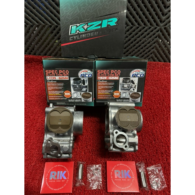 Block KZR Racing Spec PCO 60mm 62mm 63mm Y15 Lc135 RSX Rs150 Y16 ...
