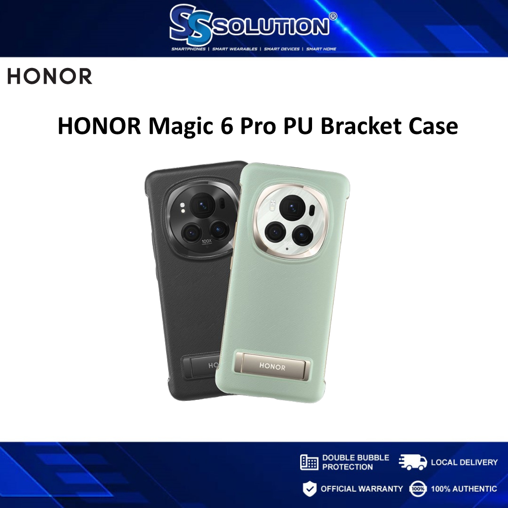 HONOR Magic 6 Pro PU Bracket Case | Shopee Malaysia