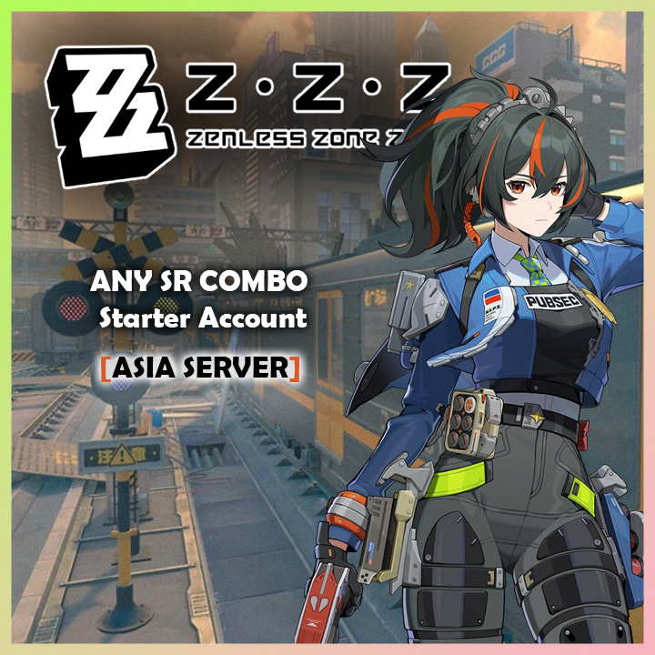 ZZZ Zenless Zone Zero Starter Any SR Account ASIA | Shopee Malaysia