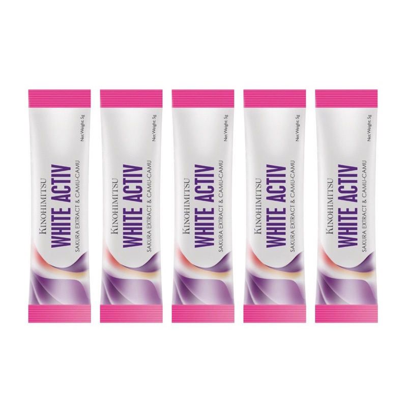 Kinohimitsu White Activ (5g x 5 sachets) | Shopee Malaysia