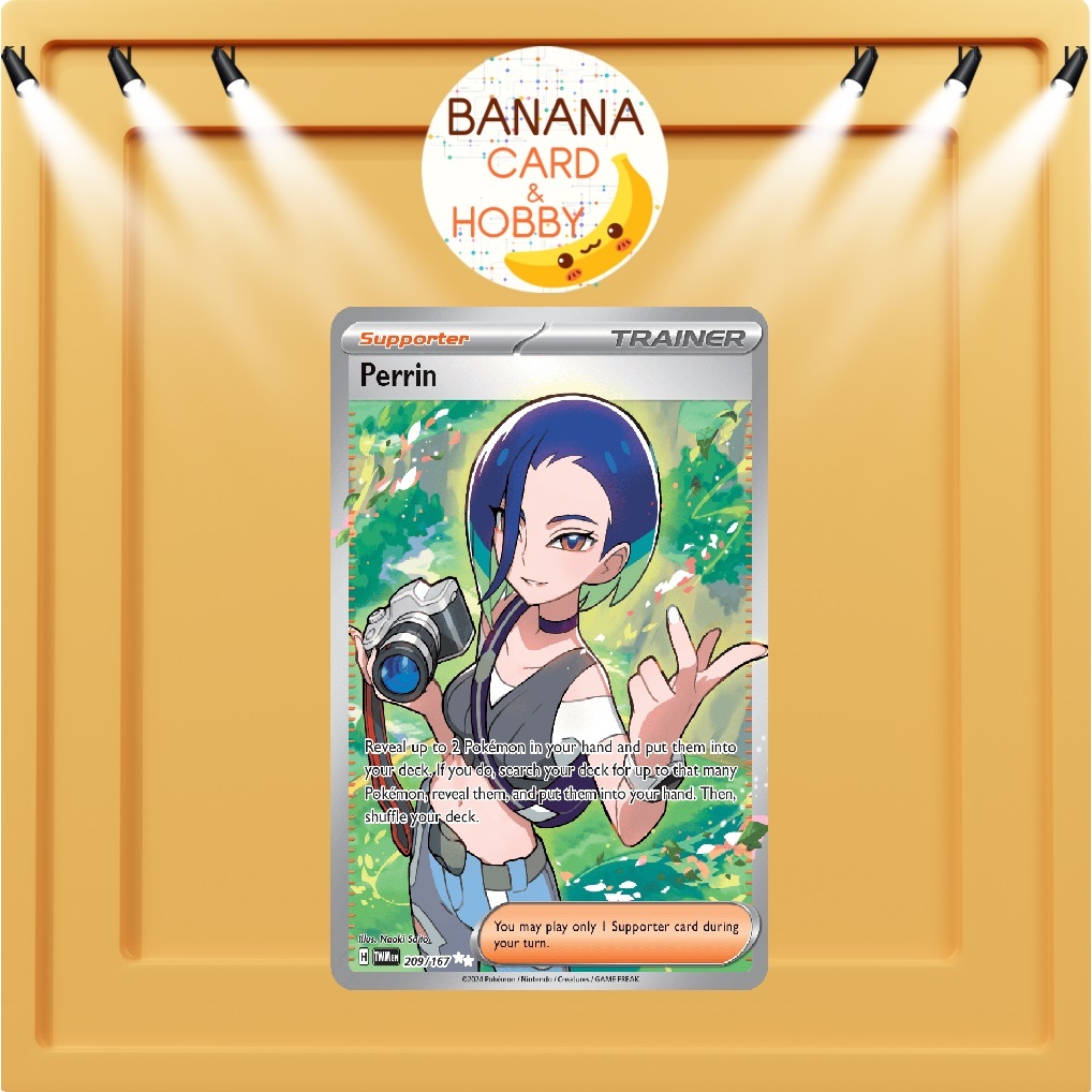 Pokemon TCG Perrin 209/167 (free acrylic case) | Shopee Malaysia