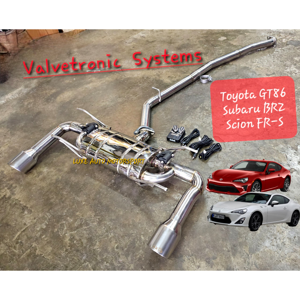 100% Plug and Play Toyota GT86, Subaru BRZ, Scion Valvetronic Set ...