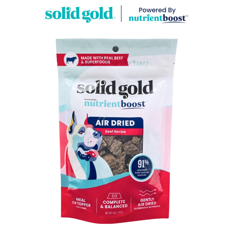 Solid Gold Air Dried Topper Complete & Balanced Meal Topper For Dogs ...